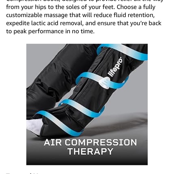 Other | Lifepro Black Compression Leg Sleeves | Poshmark